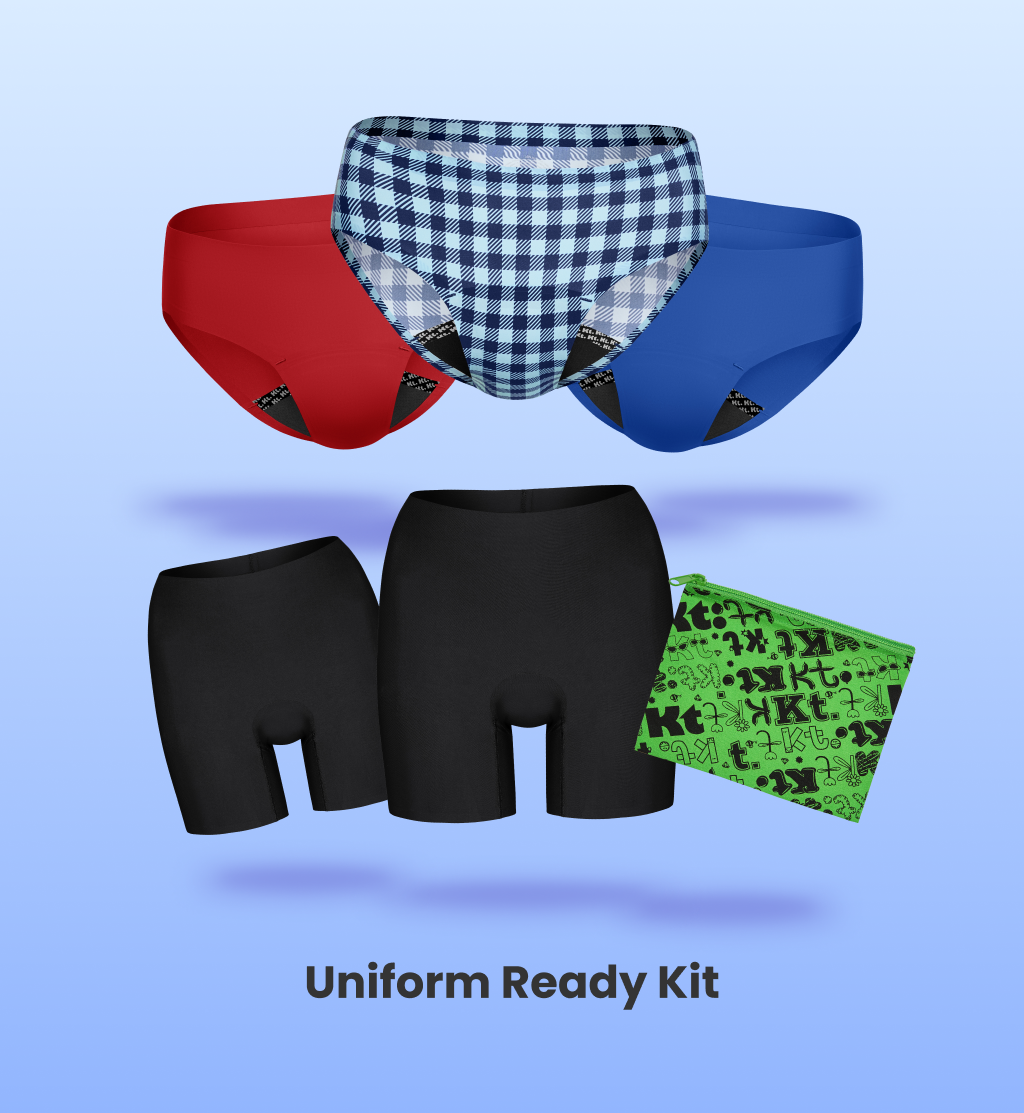 School Uniform Ready Period Kit | Kt by Knix